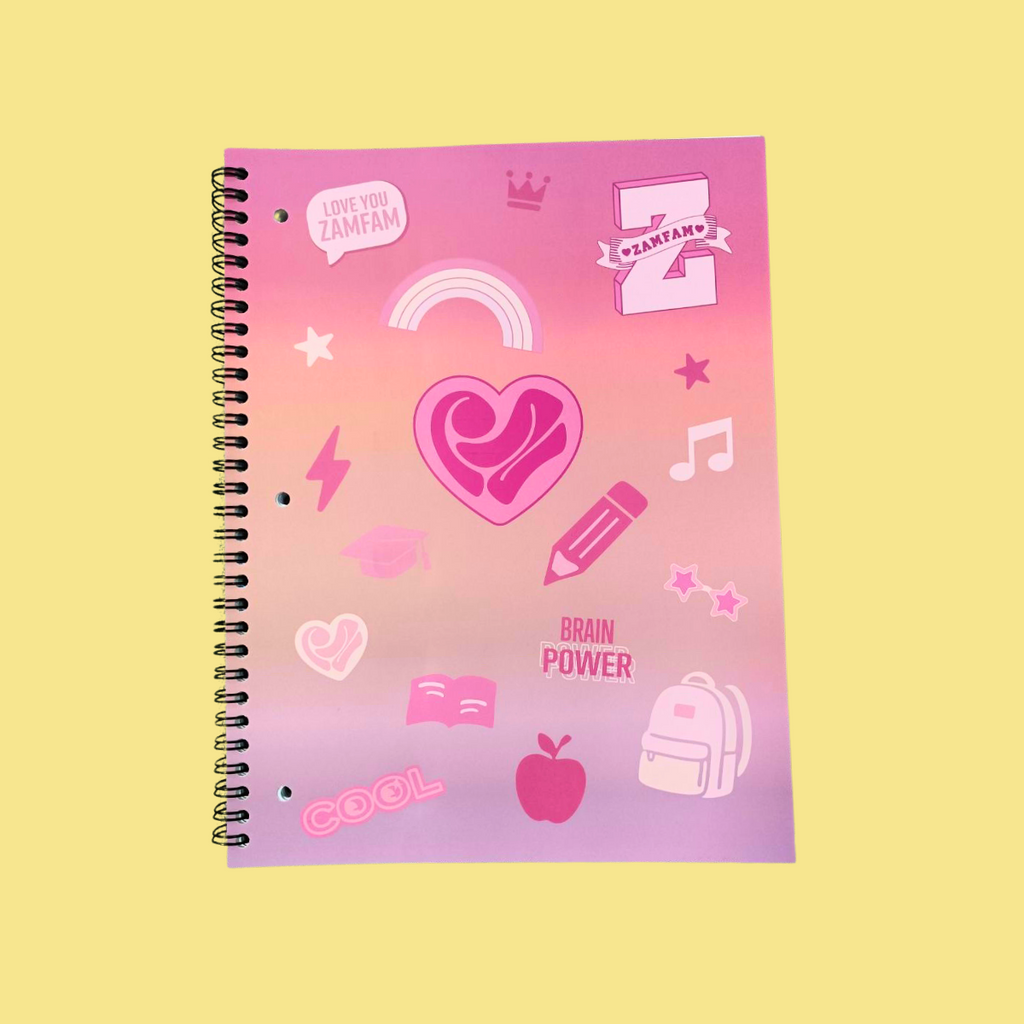 Patches Spiral Notebook | Back to School | Rebecca Zamolo